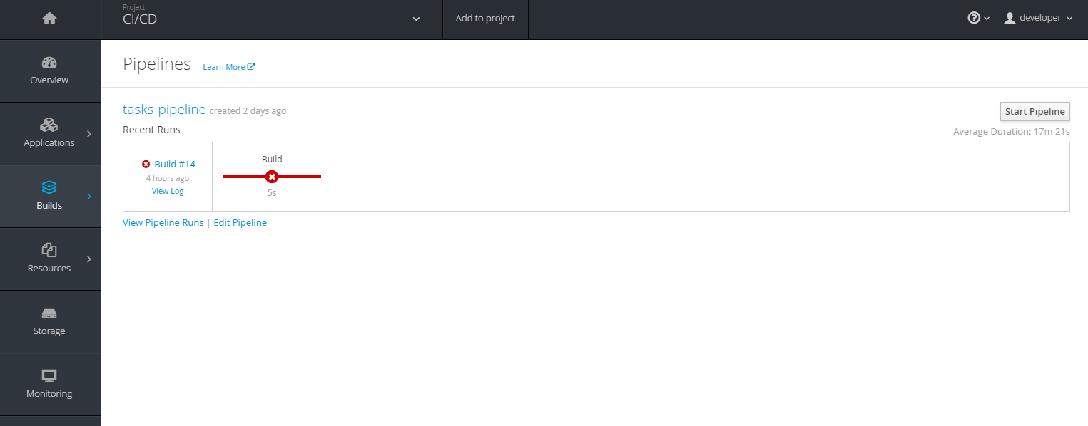 OpenShift-Pipelines – Middleware Solutions